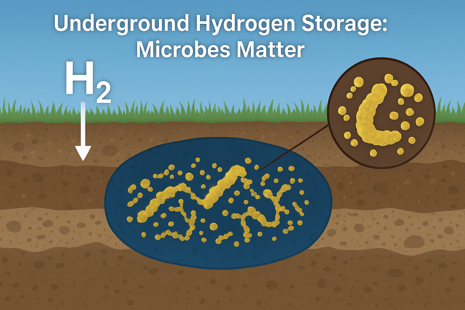 Biofilms to Barriers: How Microbes Can Shape Hydrogen Storage